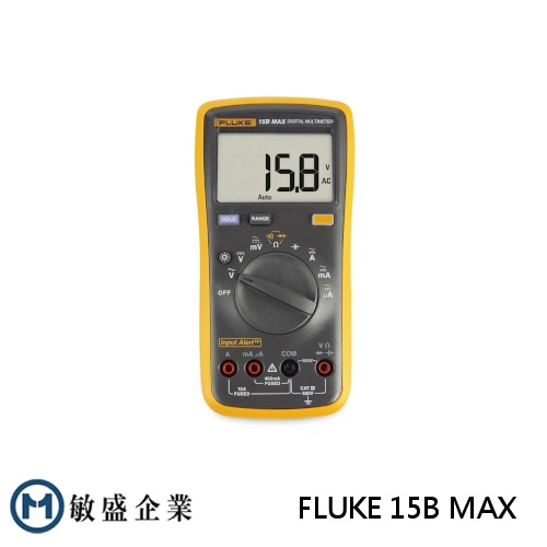 (敏盛企業)【FLUKE 代理商】Fluke 15B MAX 經濟型數位萬用表 | 蝦皮購物