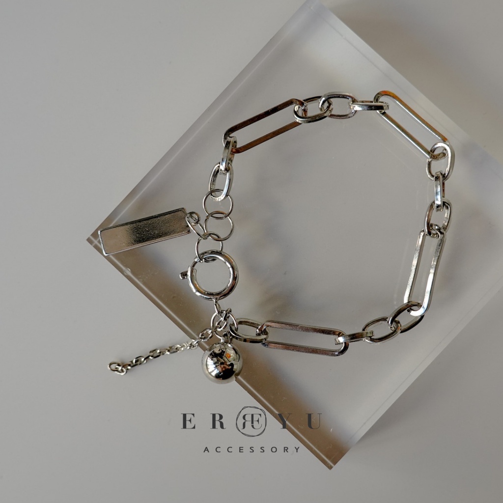 【ERYU】現貨｜ 含蓄的光芒 in new stage - 鈦鋼手鍊 可調式手鍊 | 蝦皮購物