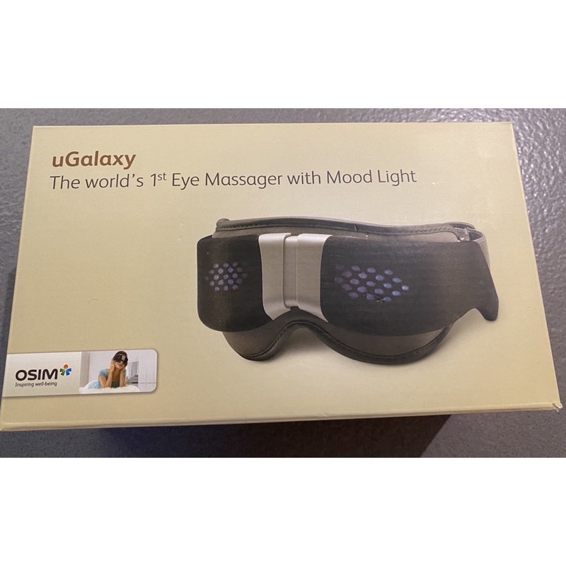 OSIM，uGalaxy，亮眼舒OS-112眼部按摩器，溫熱眼部，按摩器，振動按摩，溫熱功能 | 蝦皮購物