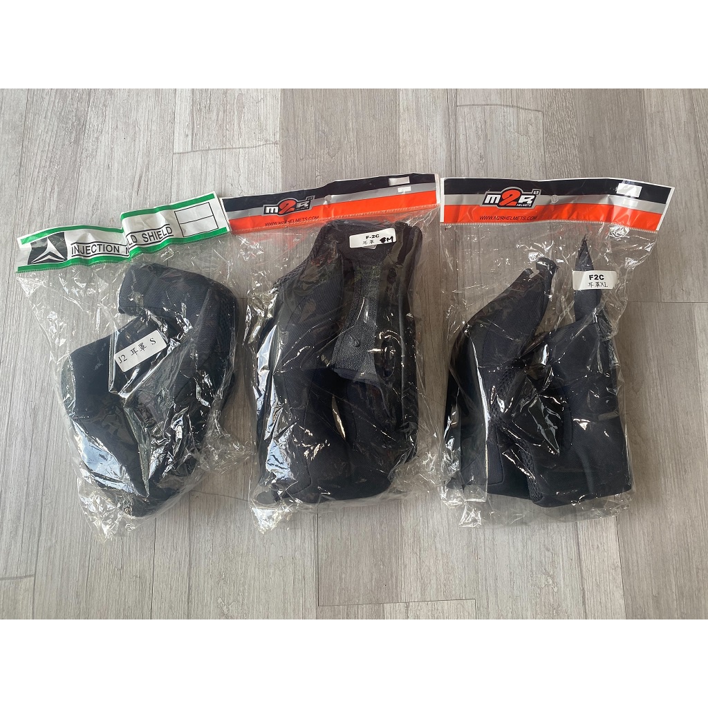 《RIDESAFE》M2R安全帽 J-2 J2 F2C F-2C 配件 內襯 頭頂內襯 兩頰內襯 耳襯 | 蝦皮購物