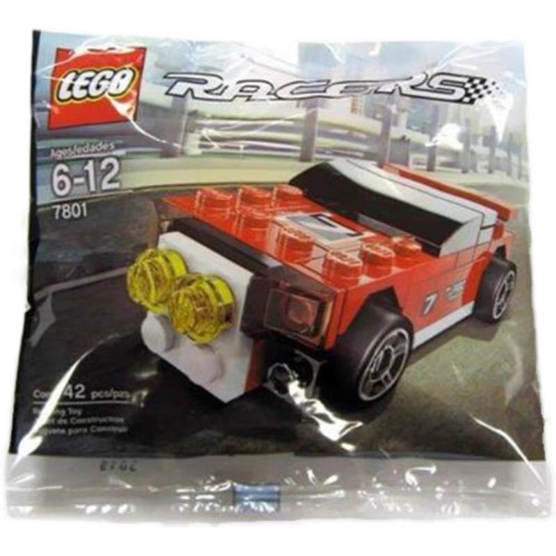 樂高 LEGO 7801 Racers 賽車 Polybag 全新未拆 | 蝦皮購物