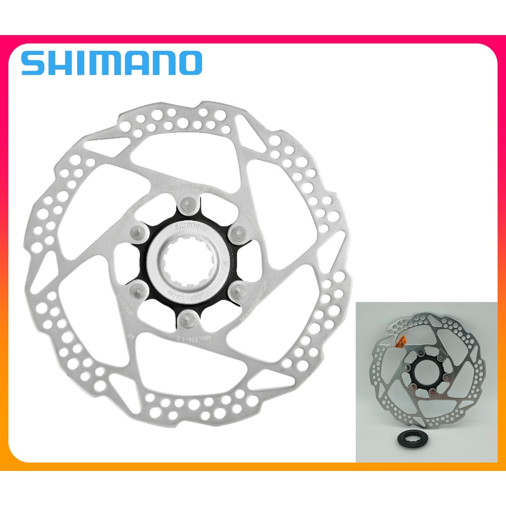 騎樂 Shiman Center Lock SM-RT64 中央式碟盤/內鎖式/160mm/樹脂.金屬來令片可用 | 蝦皮購物