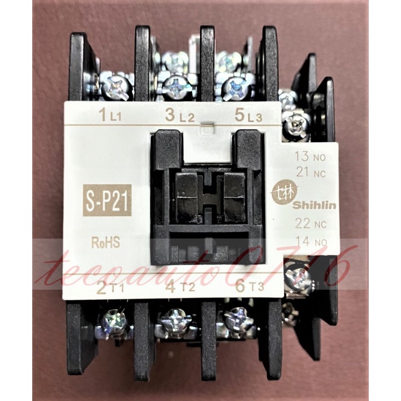 【公司貨 保固一年 附發票】士林電機 SP-21/S-P21/SP21電磁接觸器/電磁開關/自動控制/配盤/電料 | 蝦皮購物