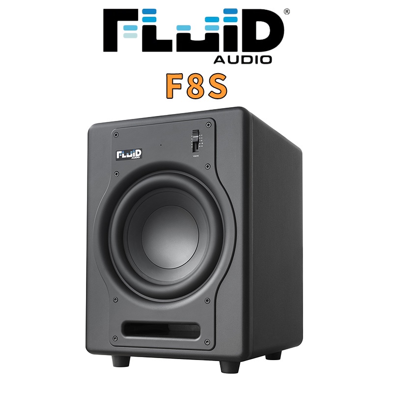 FLUID AUDIO F8S 主動式重低音喇叭 監聽音響 8吋單顆【金聲樂器】 | 蝦皮購物