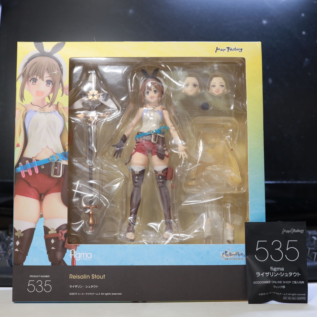 (特典版)GSC figma 535 萊莎的鍊金工房 常闇女王與秘密藏身處 萊莎琳·斯托特 全新現貨 賣場內有更多黏土人 | 蝦皮購物