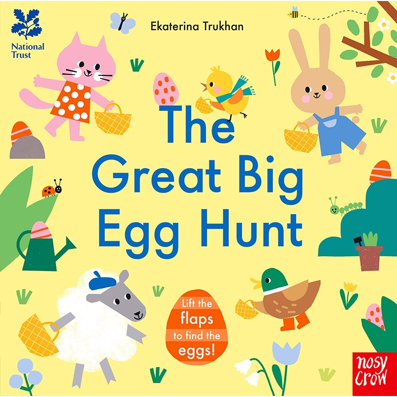 THE GREAT BIG EGG HUNT｜英文翻翻硬頁書故事 復活節【麥克兒童外文書店】 | 蝦皮購物