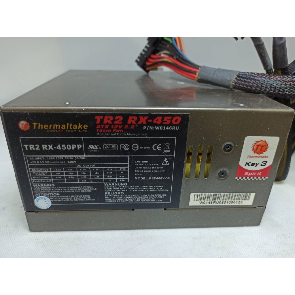 Thermaltake 曜越 TR2 RX-450PP 450W 電源供應器 power | 蝦皮購物