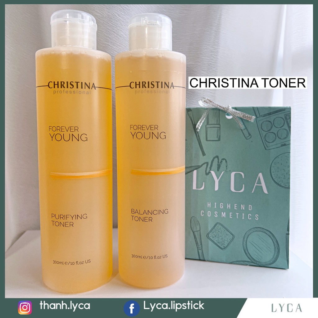 LYCA 現貨CHRISTINA Forever Young 平衡爽膚水和淨化爽膚水 Balancing Toner | 蝦皮購物