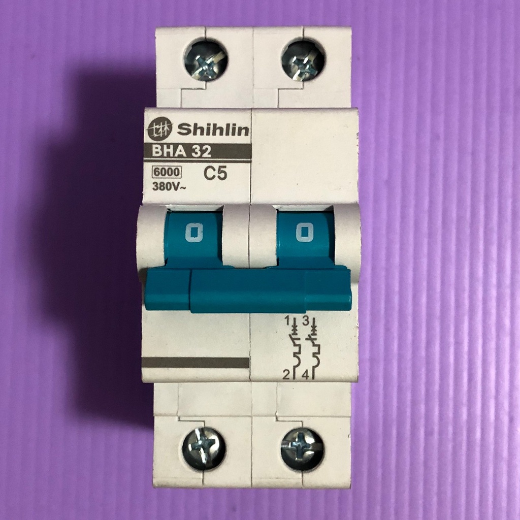 Shihlin BHA 32 C32/C5 (2P) 斷路器 | 蝦皮購物