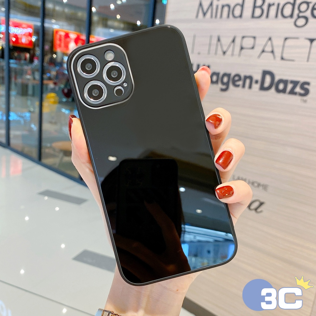 光面玻璃 簡約 馬克龍全包 高檔 蘋果 7 X XSMAX iPhone11 12 promax 13 女神 全包手機殼 | 蝦皮購物