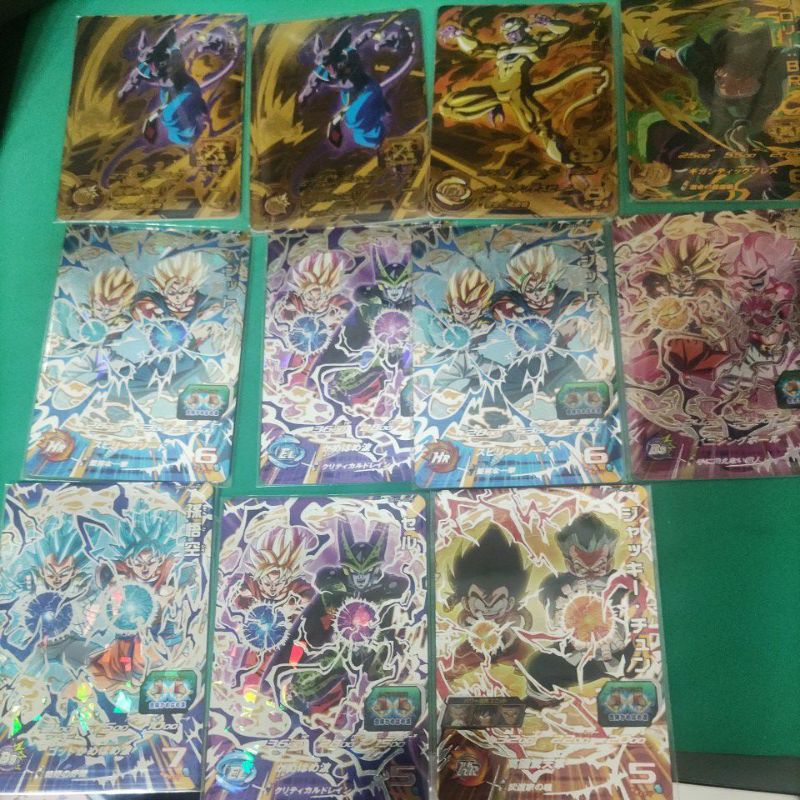 第十一彈 cp卡 gcp卡 七龍珠英雄 UMT11 比魯斯 黃金弗力札 布羅利 成龍 賽魯 達洛特 孫悟天 | 蝦皮購物