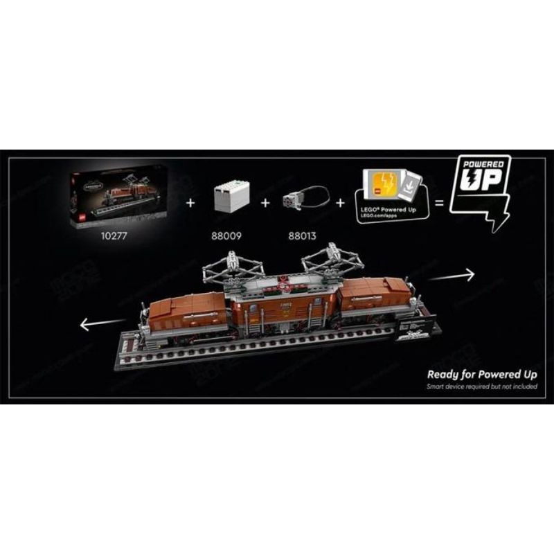 {全新} LEGO 樂高 88009電池盒 +88013馬達 10277鱷魚火車專用電控組 10194 | 蝦皮購物