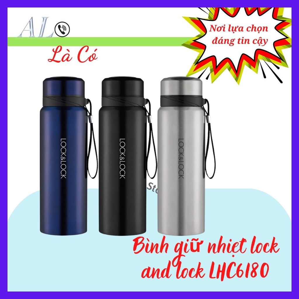 Lock & Lock 真空瓶 LHC6180 保溫瓶 (800ml) - 304 不銹鋼 - 正品 - | 蝦皮購物