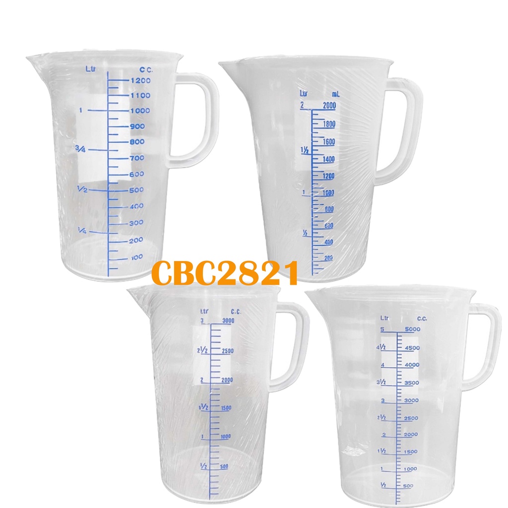 【快速出貨】台灣製 耐熱塑膠量杯 PP量杯 600cc/1200cc/2000cc/3000cc/5000cc | 蝦皮購物