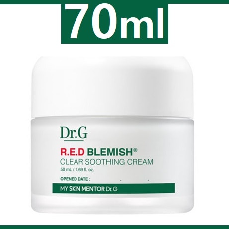 韓國 Dr.G 保濕面霜 鎮定舒緩 修復面霜 drg面霜 soothing Cream 70ml | 蝦皮購物