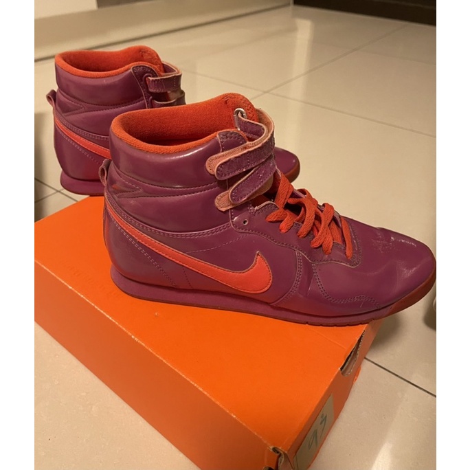 安室奈美惠著用 Nike高筒漆皮球鞋(ViVi雜誌款) | 蝦皮購物