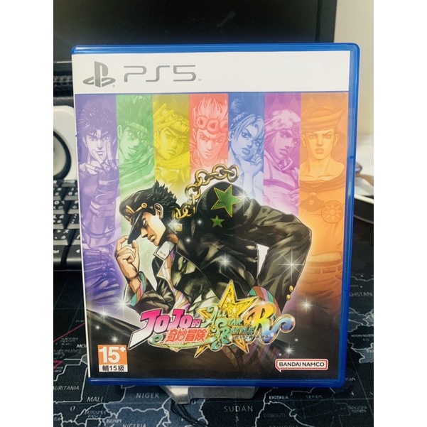 PS5 JOJO的奇妙冒險 群星之戰 重製版 二手 保持良好 sony 中文版 BATTLE R | 蝦皮購物