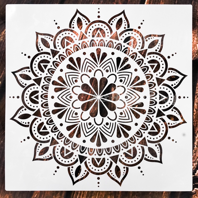 型染版12吋 約30*30CM 編號：SCP-9078~蝶古巴特 拼貼 彩繪 手作 diy材料包 | 蝦皮購物