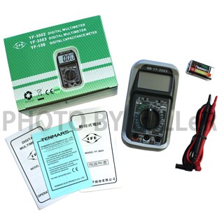 【含稅-可統編】TENMARS(宇鋒) YF-3503 數位三用電錶 數位式電錶 極性 過載 低電池顯示 二極體 | 蝦皮購物