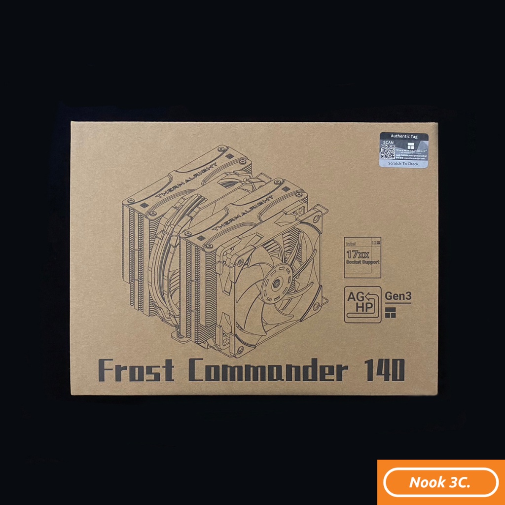 現貨秒出🌟全新 利民 FC140 冰封統領 散熱器 塔散 旗艦雙塔散熱器 Frost Commander 140 | 蝦皮購物