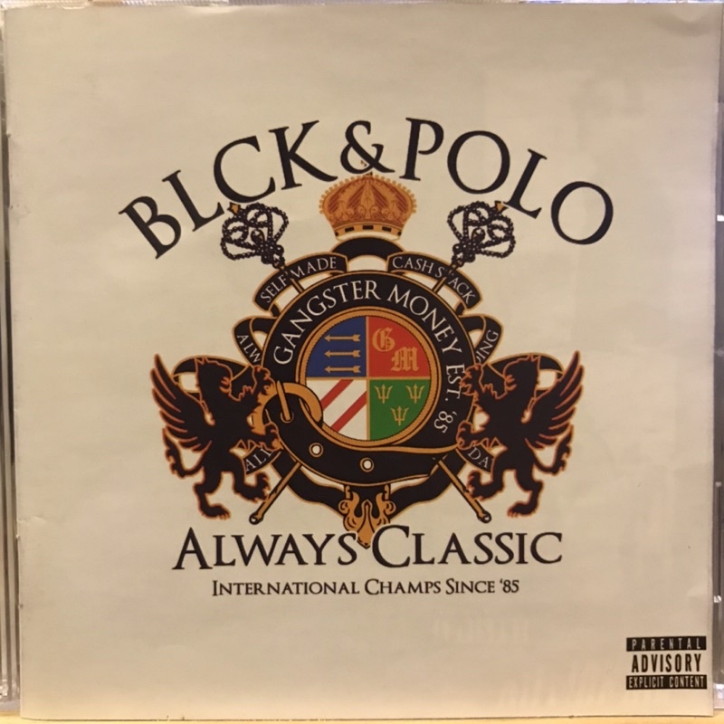 [台灣嘻哈饒舌] YZ / 于耀智 - BLACK & POLO Mixtape 兩張附贈貼紙都在 | 蝦皮購物