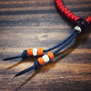 [澤山]日本深紅白心琉璃紅珠刺子線編繩手環 串珠（Goro’s TK HB 鷲見 菊地健）參考 | 蝦皮購物