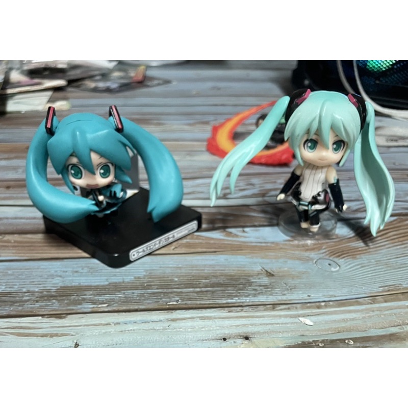 （日版 中古 看內文！）初音未來、賽車初音、初音公式 GSC miku Q版小黏土人 | 蝦皮購物