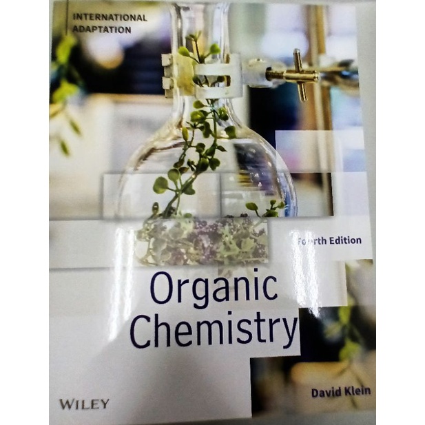 Organic Chemistry 4Ed / Klein / International Adaptation | 蝦皮購物 Organic Chemistry 4Ed / Klein / International Adaptation | 蝦皮購物