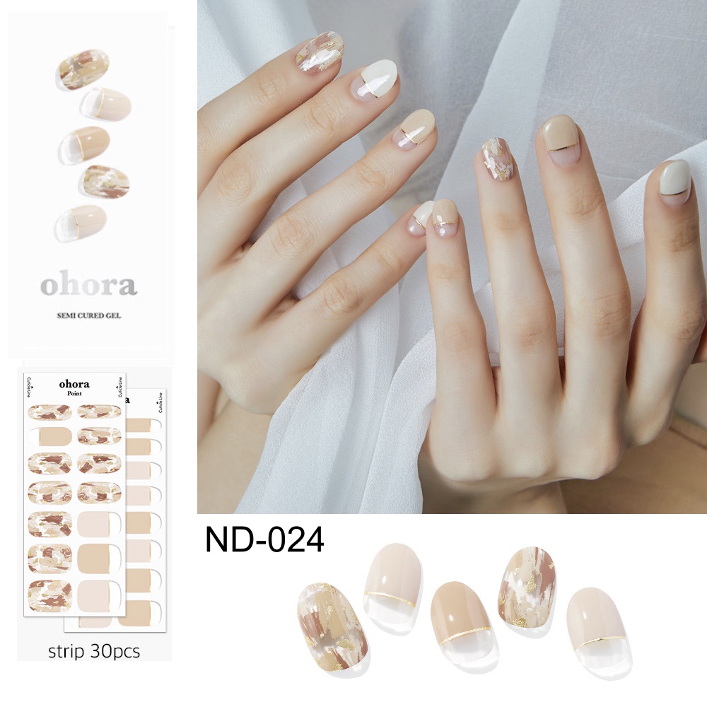 【Ohora】2024手部新款 韓國凝膠指甲貼/預購 | 蝦皮購物