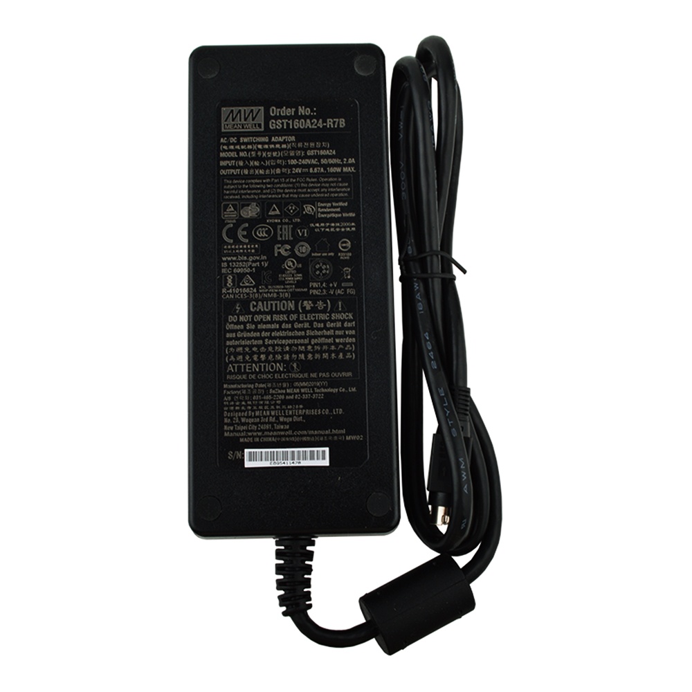 MW明緯 電源供應器 適配器 GST160A24-R7B 160W 24V 高可靠 工業用 [電世界2000-977] | 蝦皮購物