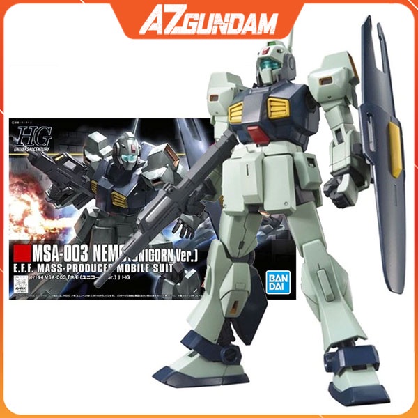 高達模型 HGUC 140 尼莫獨角獸 ver. 正版動漫機甲高達拼裝玩具比例 1 / 144 | 蝦皮購物