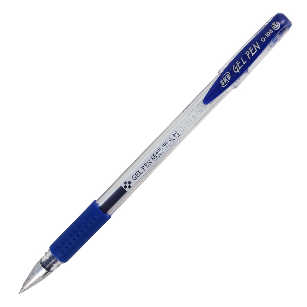 SKB 中性筆 G-103 藍 黑 紅 0.5mm 原子筆 辦公文具 工作用 事務用 耐水性｜史泰博 | 蝦皮購物