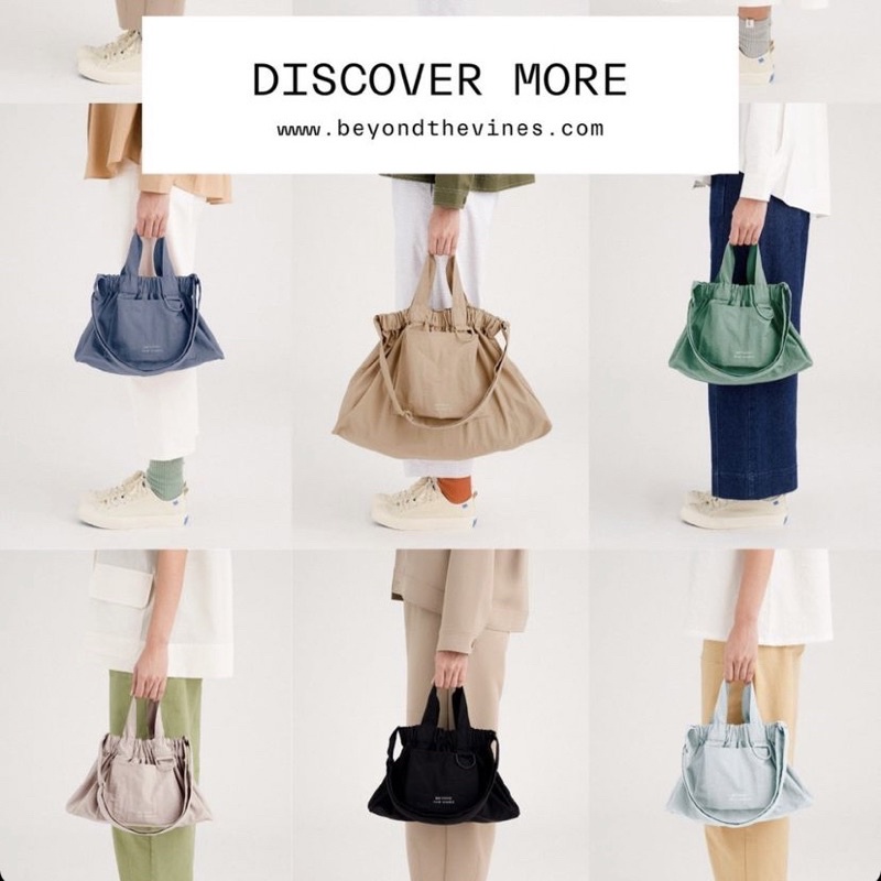 BTV Beyond The Vines XS Dumpling Bag 束口購物袋 | 蝦皮購物