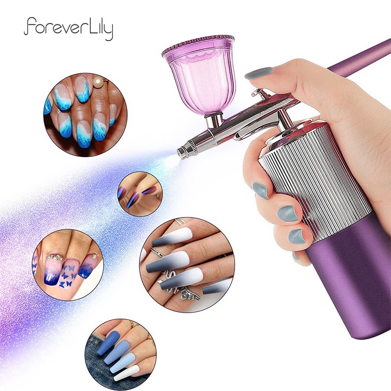 Multi-Purpose Cordless Mini Airbrush Set Spray Pump Gen Pen | 蝦皮購物