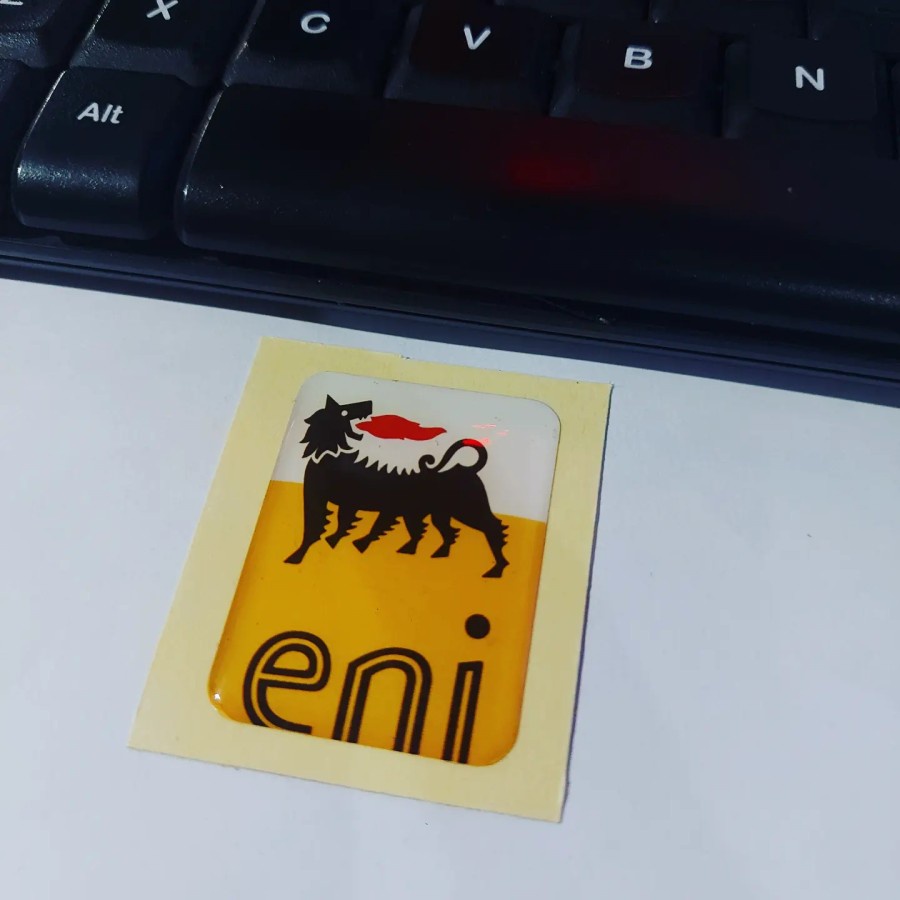 Eni 壓紋樹脂貼紙 3D 柔性貼紙小徽標單元 | 蝦皮購物