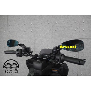 ⚇兵工廠⚇ ALB FORCE2.0 E5款 後照鏡 牛角鏡 類牛角 後視鏡 照後鏡 二代 六代戰 KRV 水冷BWS | 蝦皮購物