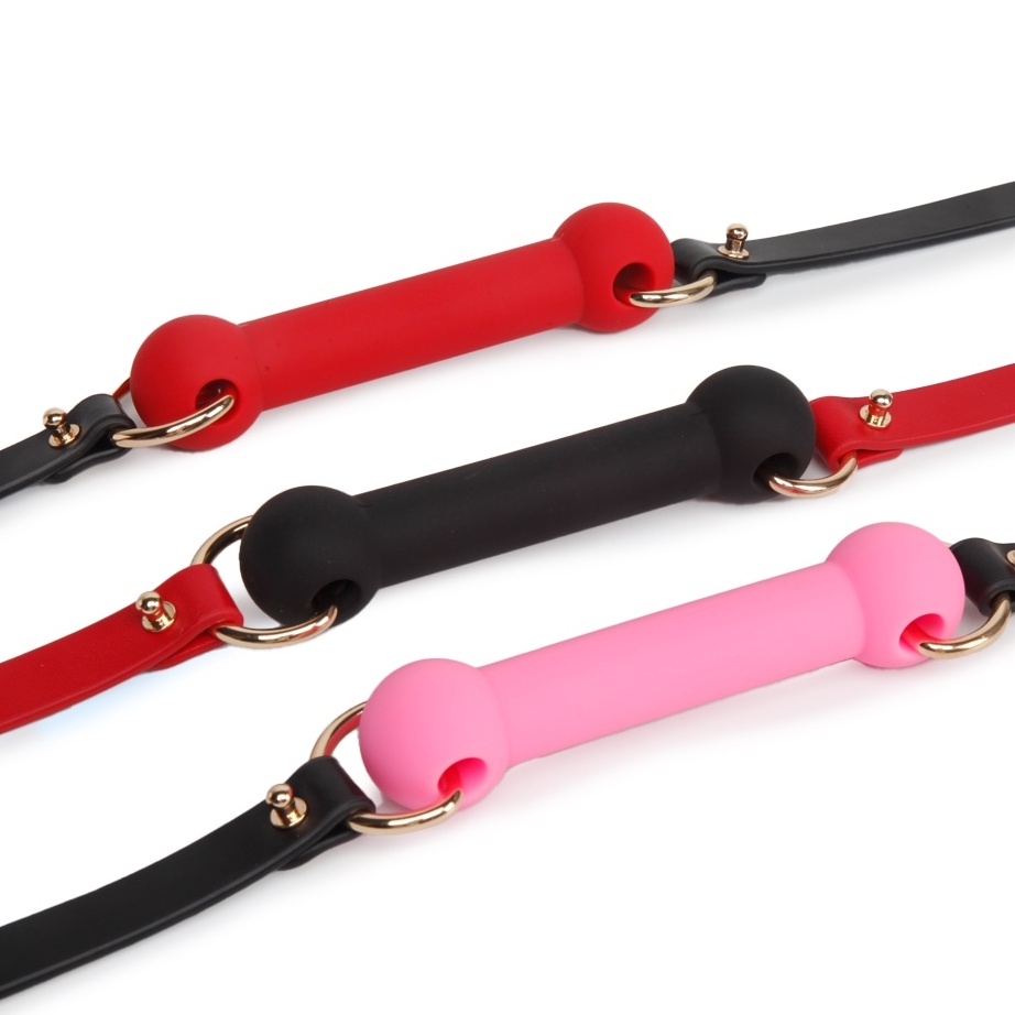 【花花18禁情趣BDSM】sm情趣硅膠狗骨頭 牛皮製 懲罰SM調教 激情遊戲 K9 刑具 口枷 口塞 | 蝦皮購物