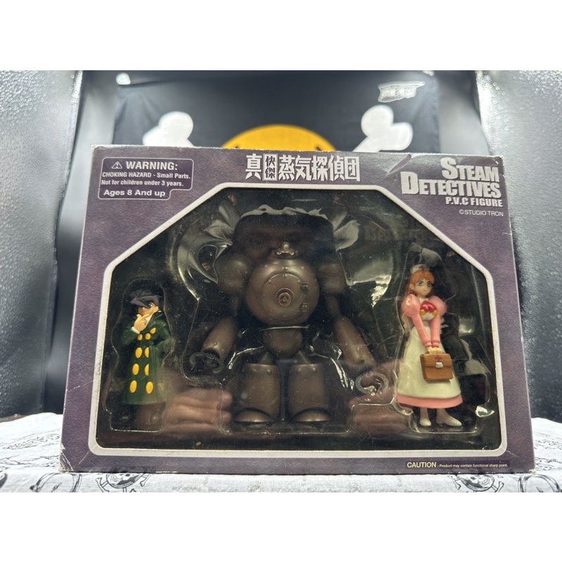 正版 真蒸氣探偵團 快傑 鈴 強力 鳴瀧 公仔 PVC 老物 STEAM DETECTIVES 真蒸汽偵探團 | 蝦皮購物