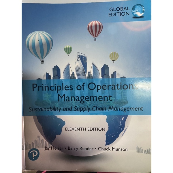 Principle of Operations Management 11th edition (11版） | 蝦皮購物
