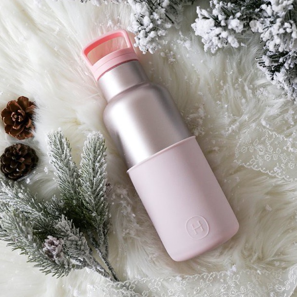 【2件9折】美國 HYDY 時尚不銹鋼保溫水瓶 480ml 珠光瓶 (櫻花粉) 保冷瓶 水壺 交換禮物 | 蝦皮購物