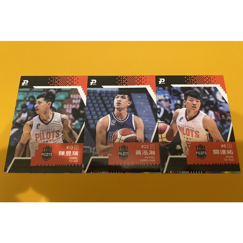 PLG P.League P+20-22 官方球員卡 普卡 桃園領航員 陳昱瑞 黃泓瀚 關達祐 蘇志誠 陳冠全 貝索維奇 | 蝦皮購物