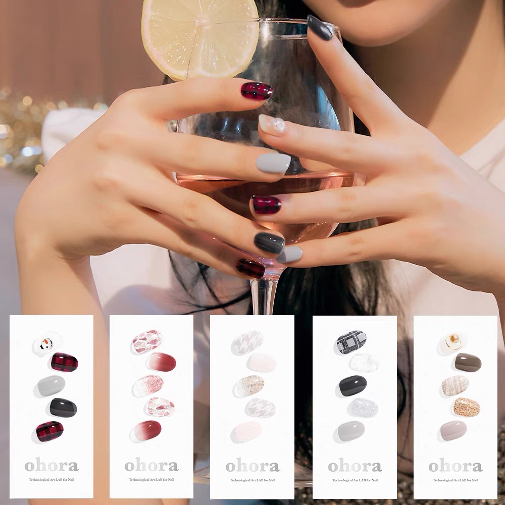 【Ohora】2024手部新款 韓國凝膠指甲貼/預購 | 蝦皮購物