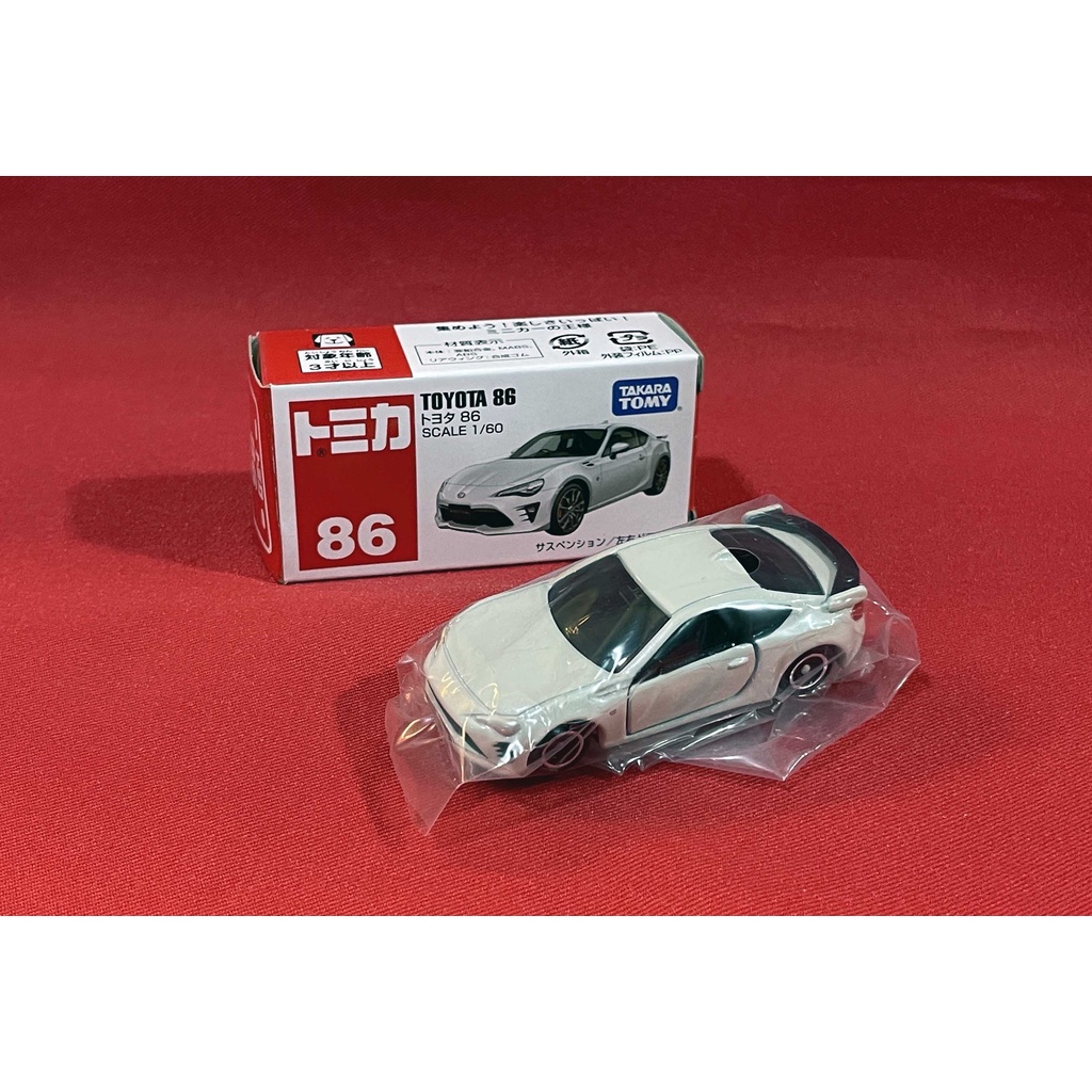 內AA 櫃 ： 1/60 TOMICA 86 豐田 86 TOYOTA 86 天貴 | 蝦皮購物