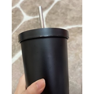 Oolab 不鏽鋼吸管杯 850ml 黑色 原價1179｜環保杯 一代 巧克力歐蕾 經典組 | 蝦皮購物