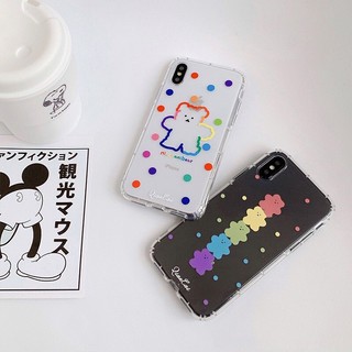 mapaie/「預購」韓系彩虹熊透明手機殼iPhone 6 7 8 9 10 11 12 13 14pro/max | 蝦皮購物