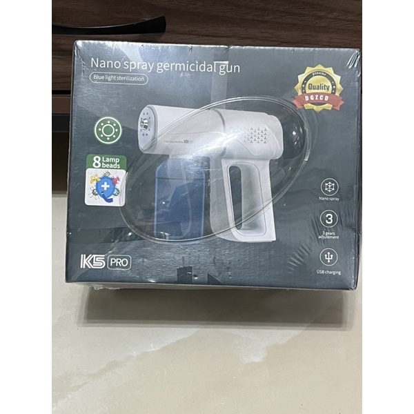 K5Pro 消毒槍 藍光奈米霧化 手持消毒槍 奈米霧化器 霧化槍 噴霧槍 酒精噴霧機 酒精槍 酒精噴霧 | 蝦皮購物