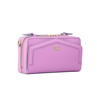 【BRAUN BUFFEL 德國小金牛】台灣總代理 奧菲莉亞-F斜背包-珠光紫色/BF682-F11-VIO | 蝦皮購物