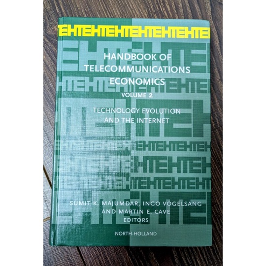 《電信經濟學手冊》第二卷 Handbook of Telecommunications Economics VO2 | 蝦皮購物