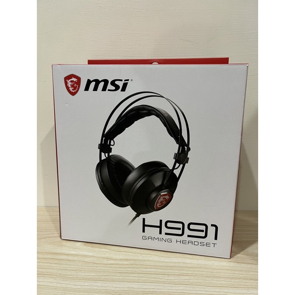 MSI H991 GAMING HEADSET專業電競耳機 | 蝦皮購物