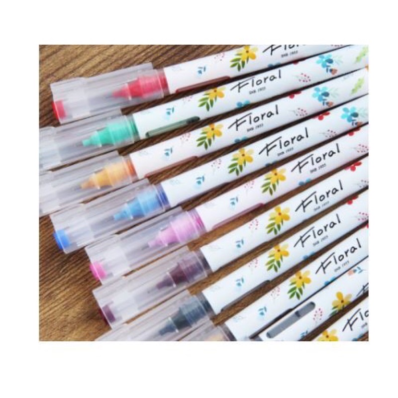 （紅藍黑三色一組）SKB G-2003 Floral花繪系列鋼珠筆 紅藍黑中性筆（已打折不可使用優惠券） | 蝦皮購物